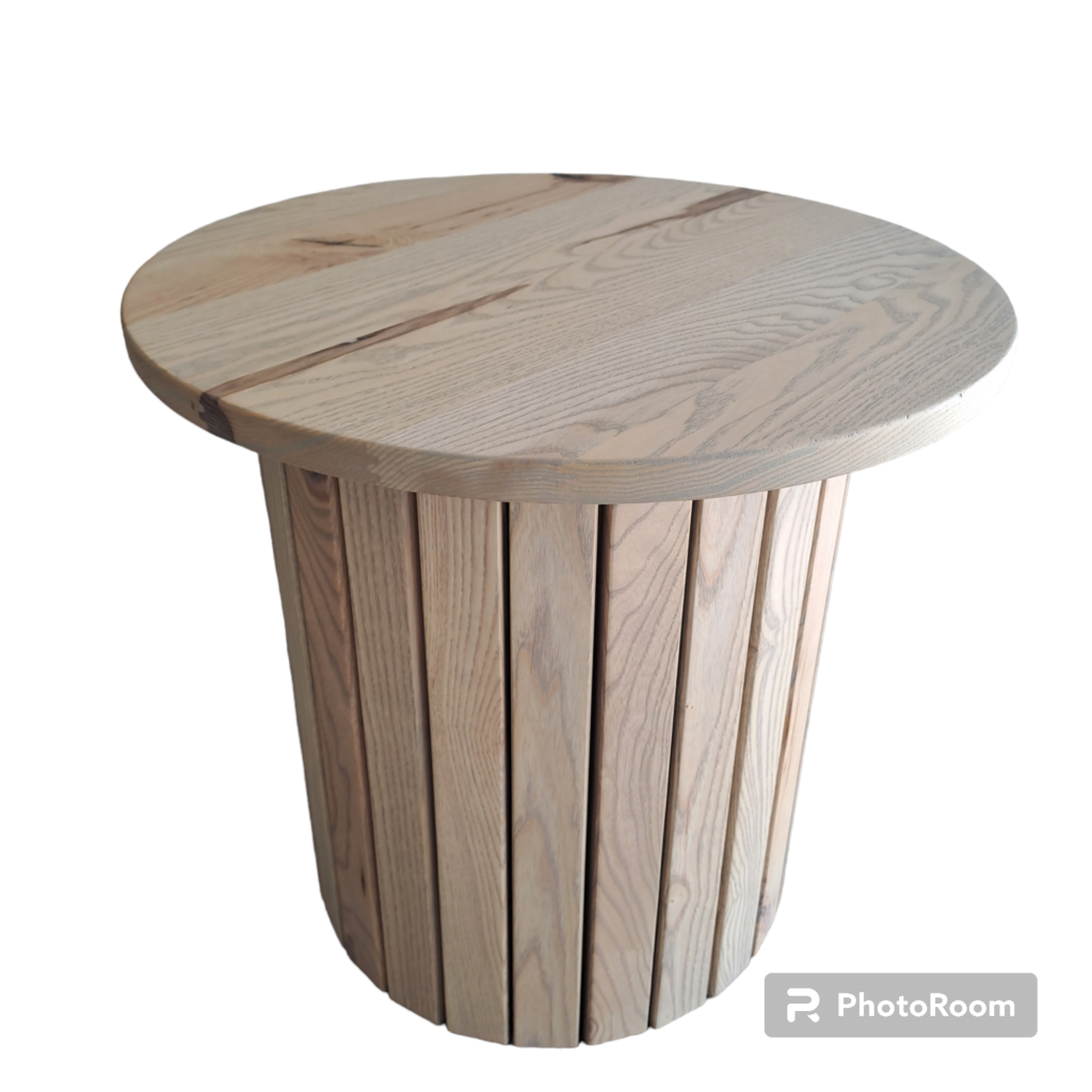 ELLA SHAE FLUTED SIDE TABLE - Furniture Fundi